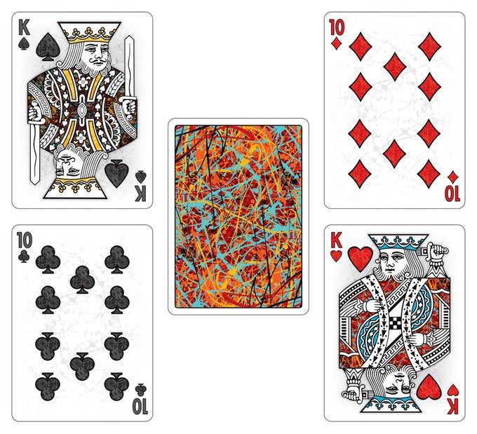 POLLOCK Artistry Playing Cards – SYNCSPIKE