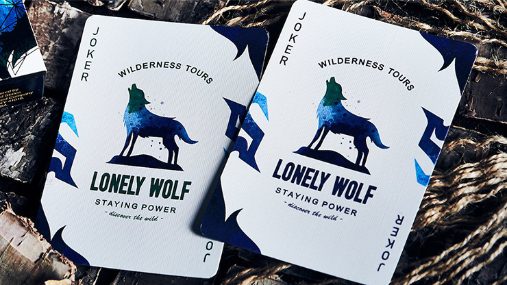 Lonely Wolf Playing Cards - La Vie En Rose Cards – SYNCSPIKE