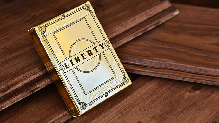 Liberty Playing Cards (Gold) Limited Edition – SYNCSPIKE