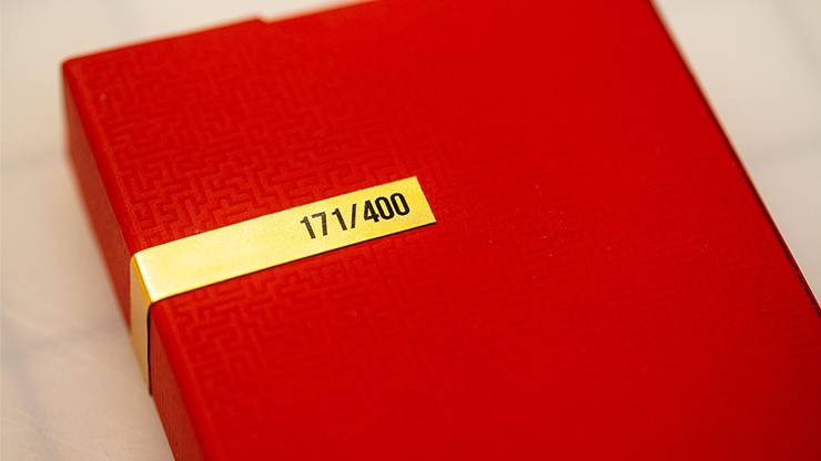 Red Labyrinth Playing Cards (Numbered and Sealed) – SYNCSPIKE